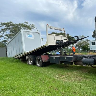 China Welding 20ft Expandable Container Home 30 Tons Volume 2000kg Load 5cm Thickness for sale