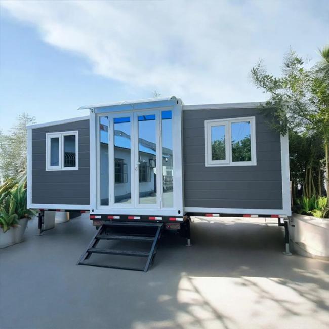 2 bedroom prefab container home exterior view