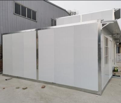 China 2990mm Width Prefabricated Container House with Rock Wool Sandwich Panel and Standardized Packaging for Global Export for sale