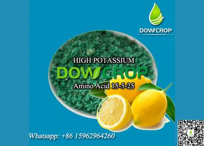 China Amino Acid High Potassium Water Flush Fertilizer 15-5-25 for sale