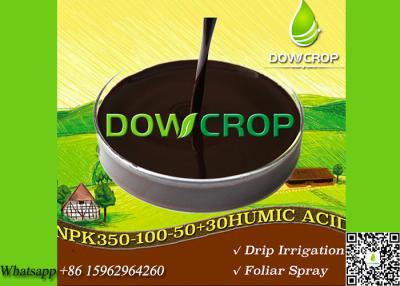 China WATER SOLUBLE 100-100-50 + 30 HUMIC ACID LIQUID for sale