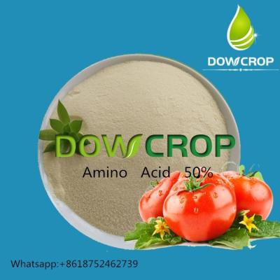 DOWCROP  High   Quality   100%  Water  Soluble Fertilizer  Amino  Acid  Yellow  Powder  50%  Plant   Source