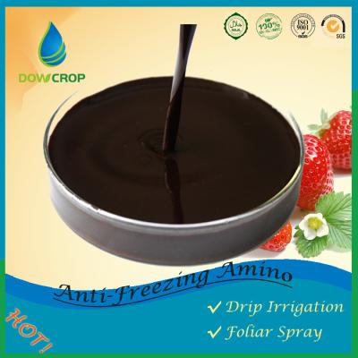 China DOWCROP Hot Sale  High Quality Amino Acid fertilizer Dark Brown Liquid 100% Organic fertilizer PLANT ORIGINAL AMINO ACID for sale