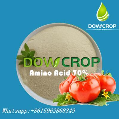China DOWCROP HIGH QUALITY  AMINO ACID POWDER 70% HOT SALE  100% COMPLETELY WATER SOLUBLE  FERTILIZER ORGANIC FERTILIZER for sale