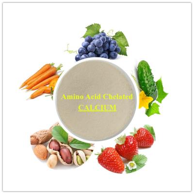 China DOWCROP HOT SALE AMINO ACID CHELATED CALCIUM HIGH QUALITY MILK YELLOW POWDER 100% WATER SOLUBLE ORGANIC FERTILIZER for sale