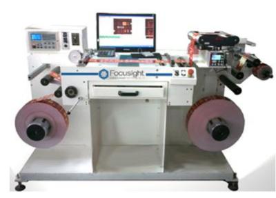China Industrial Label Inspection Machine , Jumbo Roll Inspection Rewinding Machine for sale