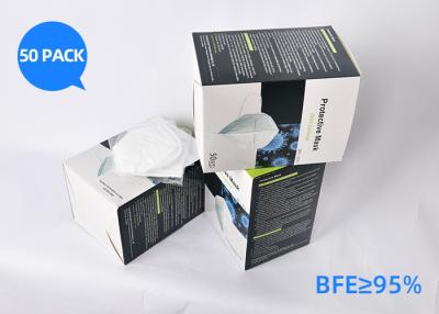 Chine masque protecteur de 95*175mm Earloop Ffp2 coutume jetable non tissée de 4 plis imprimée à vendre