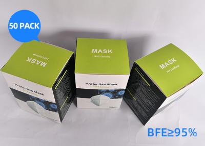 Chine Antibactérien 4 norme du respirateur En149 2001 du masque N95 de pli Ffp2 95*175mm à vendre