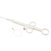 China CE Polypectomy Snare Oval Hexagonal Crescent Shapes 10-45mm Loop Width for sale