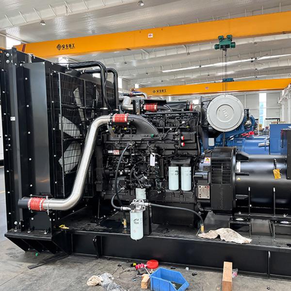 Generador silencioso de 60kva Conjunto de generador diésel de 50kw con marco abierto de 60kva de 3 fases Weichai Changchai