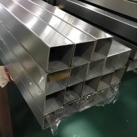 China Wall Thickness 0.6mm Stainless Steel Tube Bright Surface Rectangular OEM Customized for sale