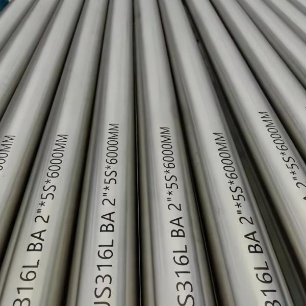 409 430 904 SS Seamless Pipe AISI ASTM GB With Building Material 45mm Outer Diameter