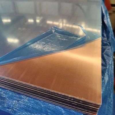 China C11000 C12200 Copper Plate Sheet Purity 99.95% 0.5mm-0.8mm Thickness For Decorative Applications for sale