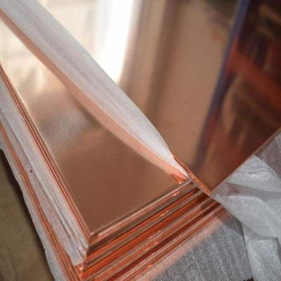 China C36000 H62 H68 Polished 3mm Thick Copper Plate Sheet Free Cutting For Industrial Sector for sale