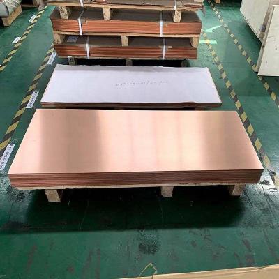 China 99.97% Pure Copper Plate Sheet C1020 H50-H80 High Purity Copper For Metal And Metal Products for sale