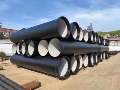 Cina DN800 Tubo in ghisa sferoidale per trattamento acque reflue con rivestimento cementizio K7 K8 K9 in vendita