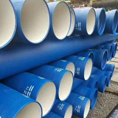 China EN545 ISO2531 Cement Lined Ductile Iron Pipe 10Inch 12Inch 16Inch 18Inch C25 K7 K8 K9 Water Supply Pipe for sale
