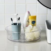 China Transparent PET Multi-Function Rotating Storage Organizing Boxes Plastic on Sale for sale