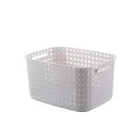 China Eco Friendly Small Rectangular Plastic Baskets Stationery Organiser for sale