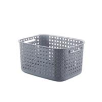 China Eco Friendly Small Rectangular Plastic Baskets Stationery Organiser for sale