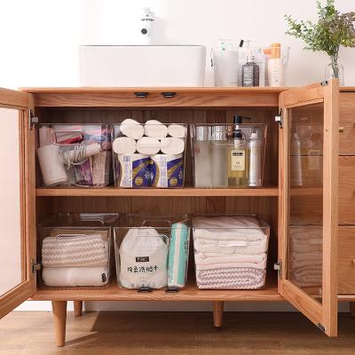 Cina Dimensione differente del negozio online ed organizzatore di plastica Storage Container dell'ANIMALE DOMESTICO trasparente sulla vendita in vendita