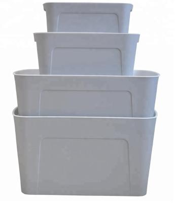 China De hete Verkopende Plastic Organisator Box Storage van de Bakkendoos met Deksel Te koop