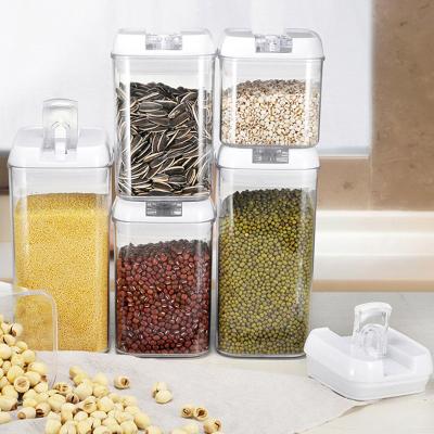 China van het Voedselcontainers van 0.5L 0.8L 1.2L Verzegelde PS pp ABS Plastic Keukenorganisator Te koop