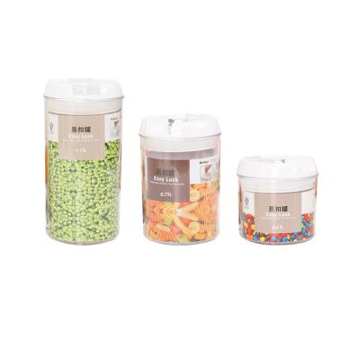 China van het Voedselcontainers van 0.5L 0.8L 1.2L Verzegelde PS pp ABS Plastic Keukenorganisator Te koop