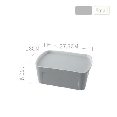 Cina La scatola di stoccaggio accatastabile di buona qualità ha immagazzinato la stampa a colori di plastica Logo Bedroom Organize del costume della scatola di stoccaggio in vendita