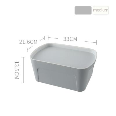 Cina La scatola di stoccaggio accatastabile di buona qualità ha immagazzinato la stampa a colori di plastica Logo Bedroom Organize del costume della scatola di stoccaggio in vendita