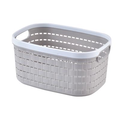 China Ovaal 11“ de Mand Dubbel Handvat van Portable Plastic Storage van de Douchetheebus Te koop