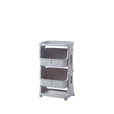 China H73CM opvouwbare Plastic Wasmand met Wielentijdgenoot Te koop