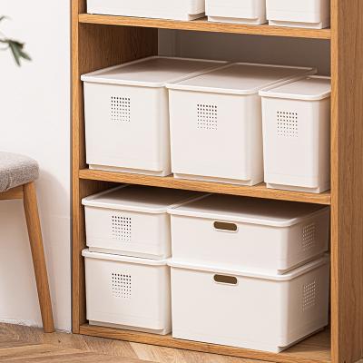 China Geen Burr Oem Recycled Plastic Storage-Doos met Deksel Te koop