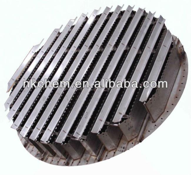 Trough-Pan Liquid Distributor