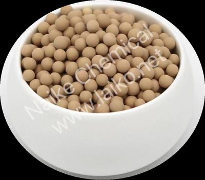 Cina Adsorbente di azoto Zeolite di litio 1,3-1,7 mm Per impianto di ossigeno VPSA in vendita