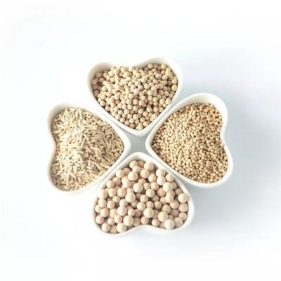 Cina 5A Seta molecolare sferica Catalizzatore di rimozione del CO2 Seta molecolare 13X Ossigeno Zeolite 5A Prezzo dell'ossigeno zeolite in vendita