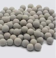 China Grey Low Alumina Ceramic Support Balls 13mm for sale