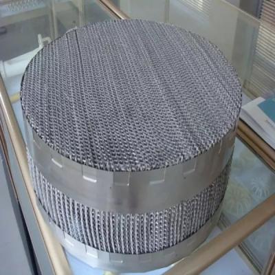 Cina SS316L,304Imballaggio metallico,Imballaggio con garza metallica,Imballaggio a torre strutturata in metallo in vendita