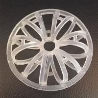 China Plastic Random Packing PVC Teller Rosette Ring 47mm For Stripping Service for sale