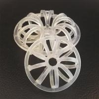 China Plastic Random Packing PVC Teller Rosette Ring 47mm For Stripping Service for sale