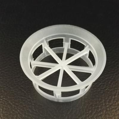 Cina PP PE PVC CPVC PVD Plastico Mini Cascata Ring Torre di imballaggio per Acido Torre di decapaggio Random Imballaggio 25mm, 38mm, 50mm, 76mm in vendita
