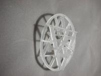 China Pe Pp Pvdf Plastic Random Tower Packing Snowflake Ring Media for sale