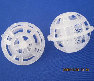 Cina Planet Ball PP Cage Ball 50mm sospensione per il trattamento delle acque reflue biofilm galleggiante in vendita