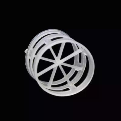 Cina Plastico polipropilene anello di imballaggio casuale pallet per la torre di imballaggio scrubber per il trattamento delle acque reflue PP PE RPP PVC CPVC PVDF in vendita