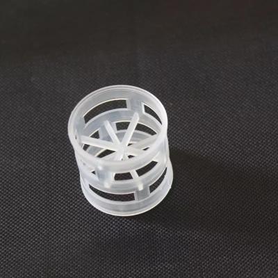 Cina 25mm 38mm Torre di imballaggio PP PE RPP PVC CPVC PVDF PTFE PP Pall Ring PP Plastico Pall Ring in vendita
