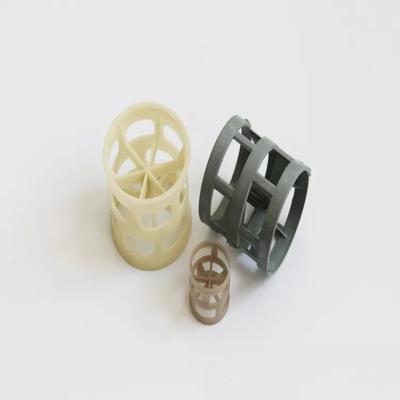 China 16mm 25mm 38mm 50mm 76mm PP RPP CPVC PVDF Plastic Packing Pall Ring Te koop