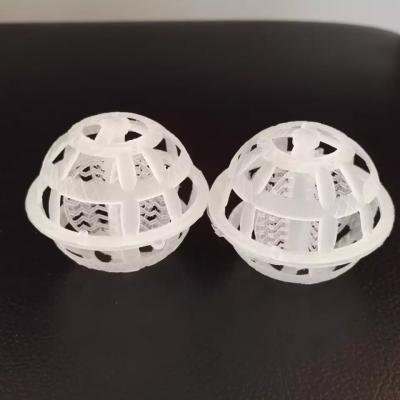 Cina PP, PE, PVDF palla di plastica in gabbia ((Filtro a palla bio) in vendita