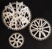 China PP Plastic Teller Rosette Ring Column Packing 2K 3K For Air Scrubbing Tower for sale