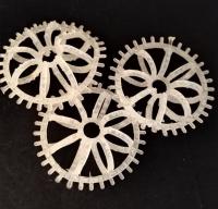 China PP Plastic Teller Rosette Ring Column Packing 2K 3K For Air Scrubbing Tower for sale