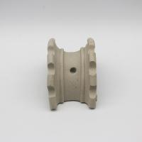 China Ceramic Random Packing Super Intalox Saddle Ring For Packing Tower for sale